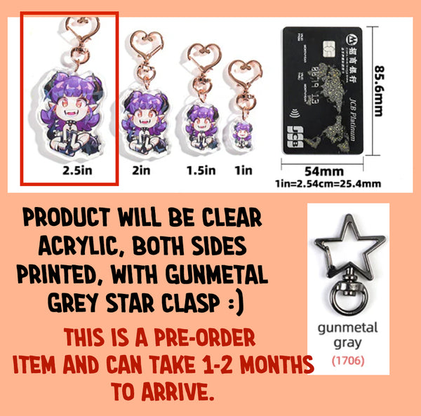 cutie (keychains) PRE-ORDER – Red's Corner